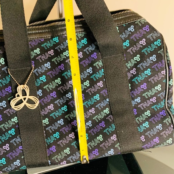 TNA Bags | Tna Travel Bag In Black Fabric | Poshmark